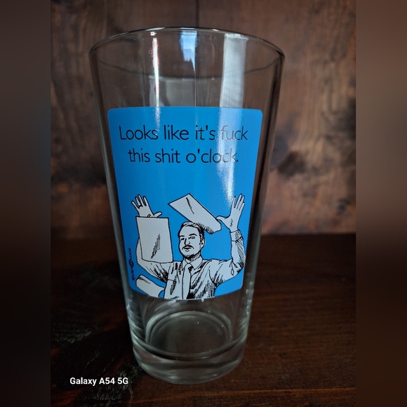 Dining | Someecards Drinking Glass Humor Gag Gift White Elephant Office ...